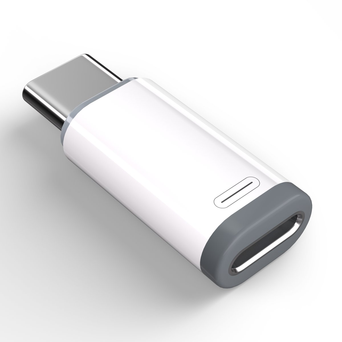 Adapter Lightning (żeński) na USB-C (męski). - INF | Sklep EMPIK.COM