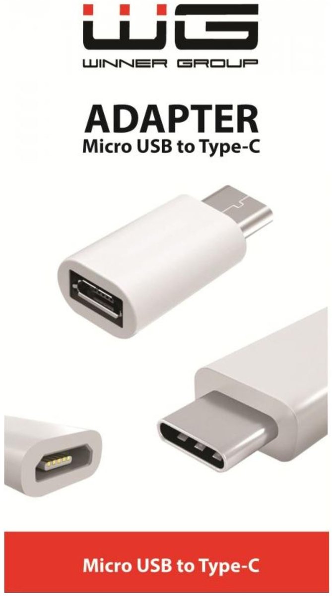 Adapter MicroUSB - USB-C WINNER GROUP - Winner Group | Sklep EMPIK.COM