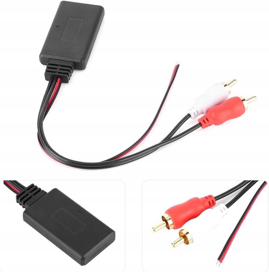 ADAPTER MODUŁ BLUETOOTH 5.0 DO WIEŻY AUX RCA CHINCH BEZPRZEWODOWA ...