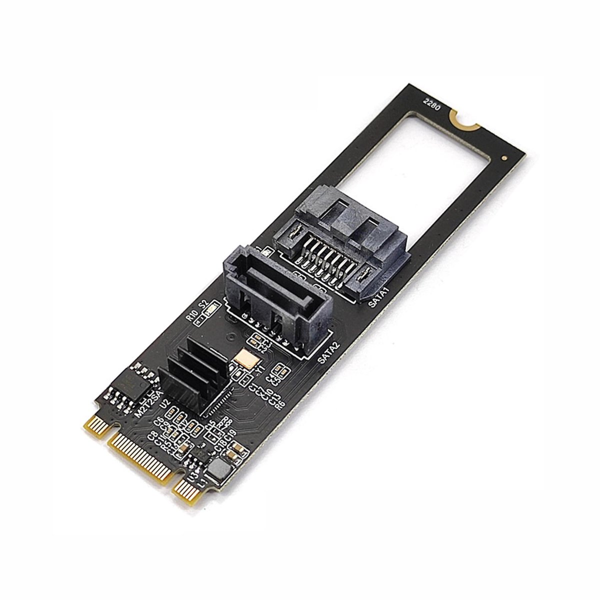 Adapter Nvme M.2 M+B Do 2X Sata Jmb582 - Inny producent | Sklep EMPIK.COM