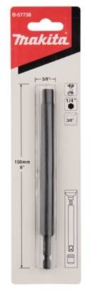 Adapter przedłużka 1/4 na 3/8 150mm B-57738 Makita - MAKITA | Sklep ...
