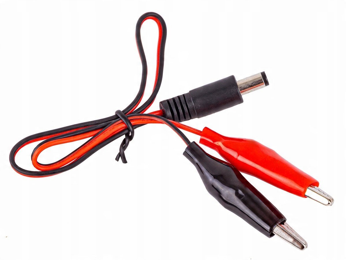 Adapter, Przewód Zasilający Dc Jack 5,2Mm - Krokodylki Miękkie - DK ...