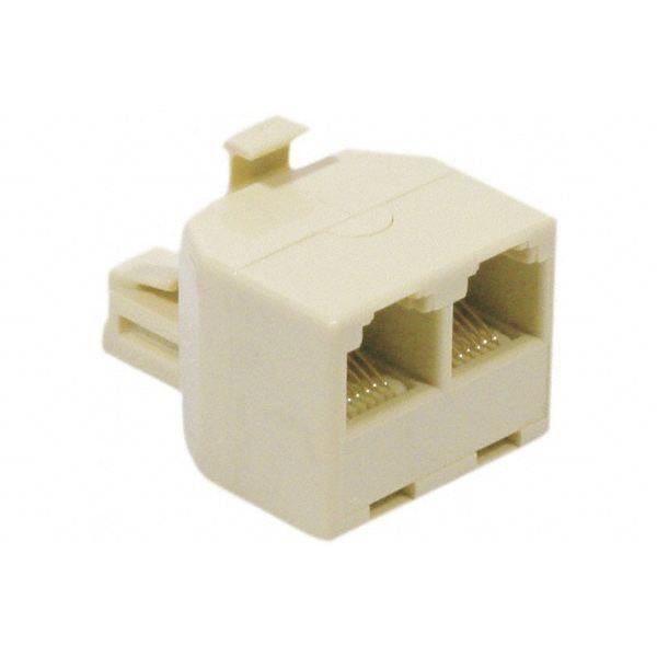 Adapter RJ12 męski żeński typu T. - Inna marka | Sklep EMPIK.COM