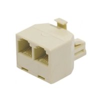 Adapter RJ12 męski żeński typu T. - Inna marka | Sklep EMPIK.COM