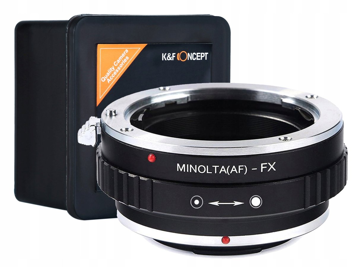 ADAPTER SONY A/MINOLTA AF na FX Fuji X-Pro1 X-E1 - K&F | Sklep EMPIK.COM