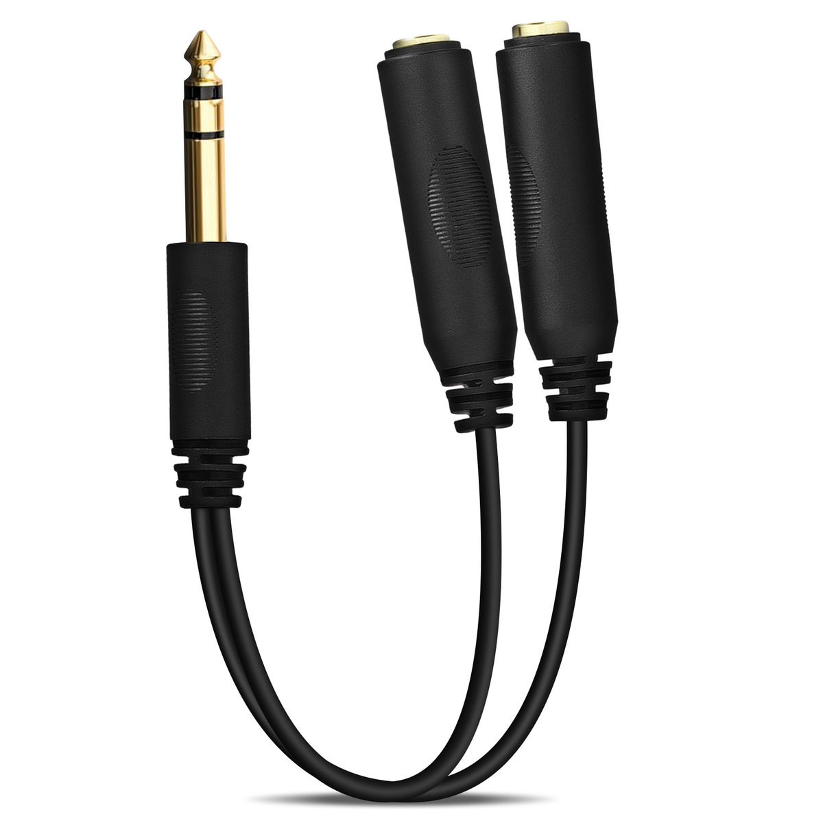 Adapter / Splitter Jack 6,35mm meski na Double Jack 6,35mm zenski ...