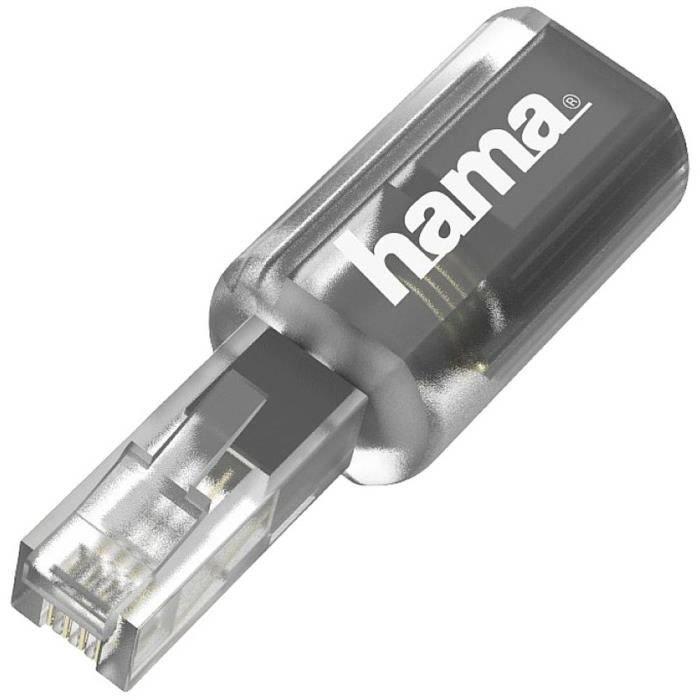 Adapter telefoniczny (analogowy) - Hama - czarny (przezroczysty) - Hama ...