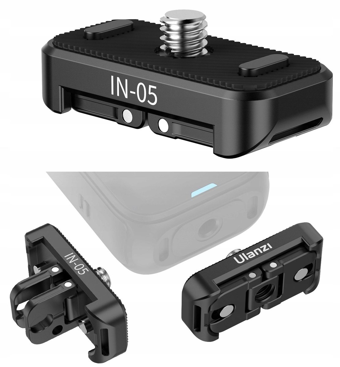 Adapter Uchwyt Szybkozłączka Na 1/4"" I Gopro Do Insta360 X4 / Ulanzi / In-05 - Ulanzi | Sport ...