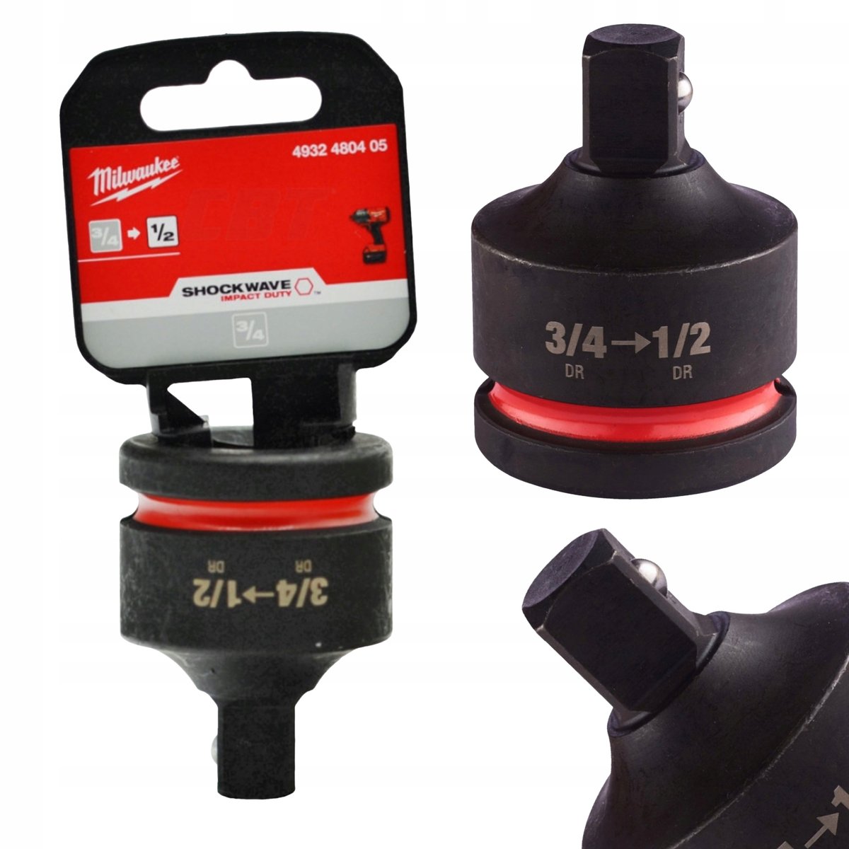ADAPTER UDAROWY Z 3/4" x 1/2" MILWAUKEE - Milwaukee | Sklep EMPIK.COM
