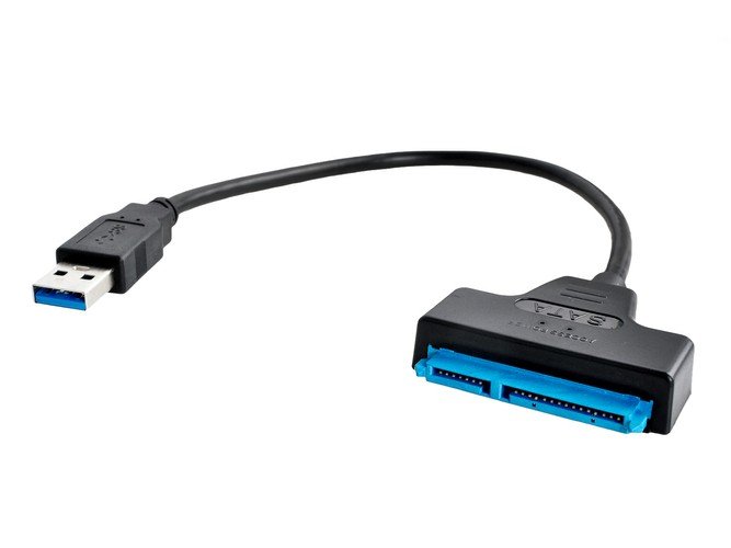 Adapter USB 3.0 do SATA Dysk HDD SSD Przejściówka Kabel do Dysku ...