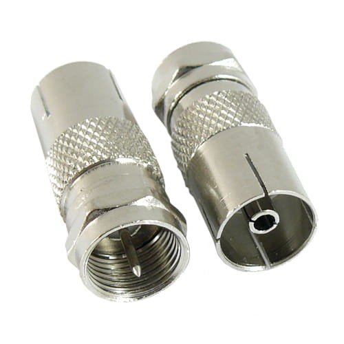 Adapter wtyk F na gniazdo antenowe - Inna marka | Sklep EMPIK.COM