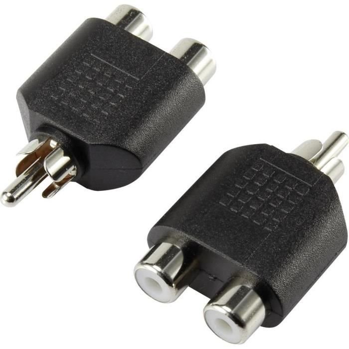 Adapter Y SpeaKa Professional [1x złącze Cinch / RCA męski - 2x Cinch ...