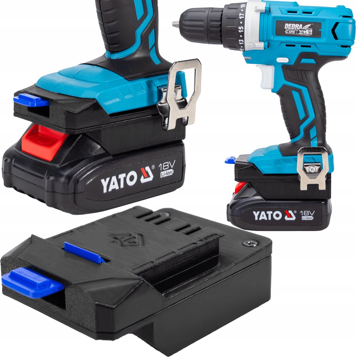 ADAPTER Z NARZĘDZIA DEDRA NA AKU YATO 18V - P4U | Sklep EMPIK.COM