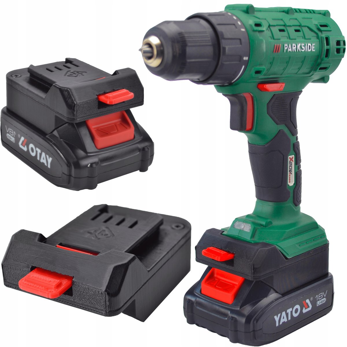 ADAPTER Z NARZĘDZIA PARKSIDE X20V NA AKU YATO 18V - P4U | Sklep EMPIK.COM