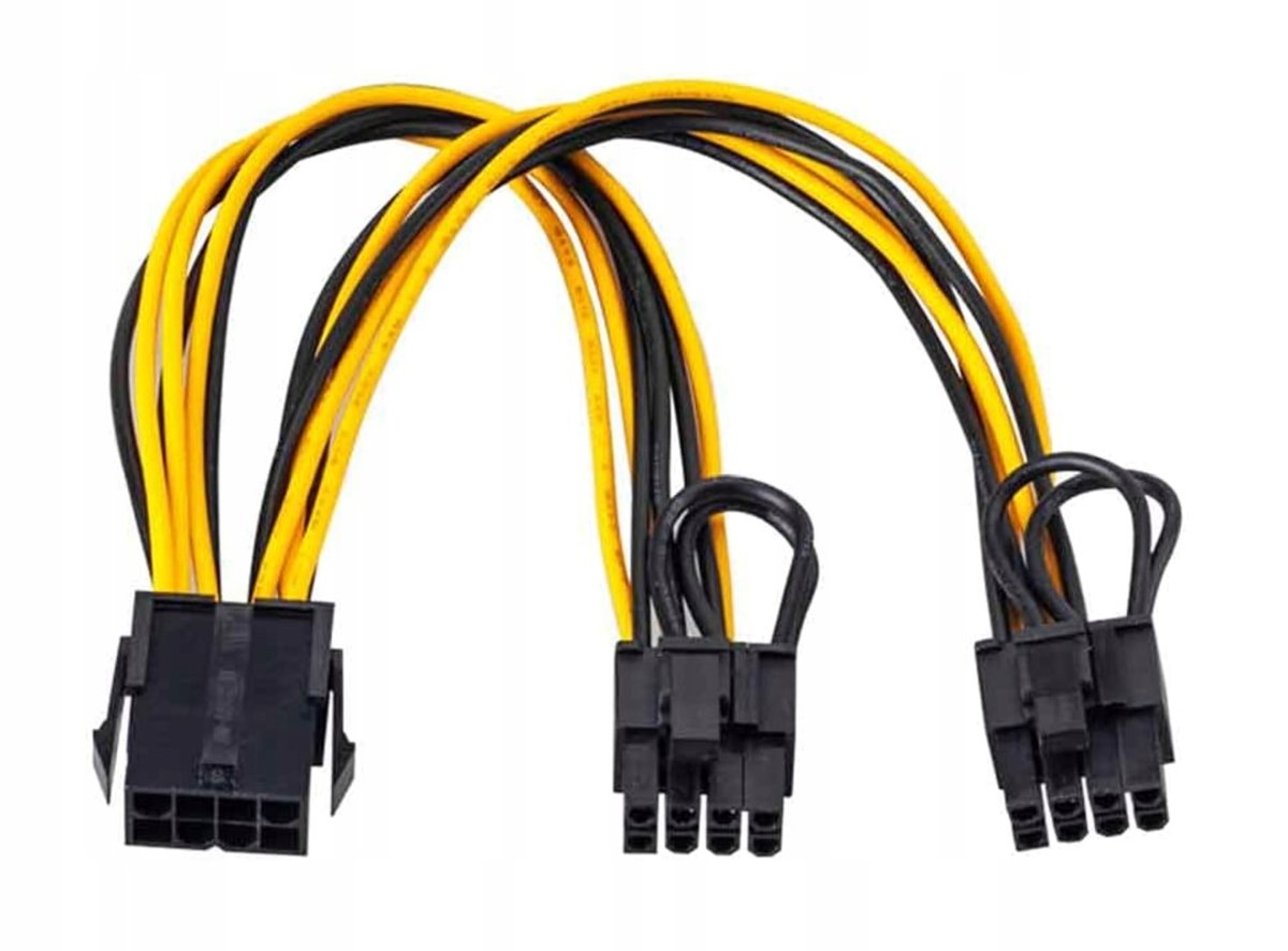 Adapter zasilania grafiki CPU 8pin do 2x PCIE 8pin - Inna marka | Sklep ...