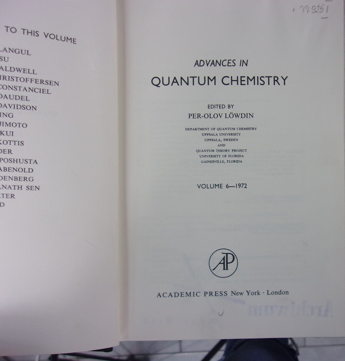 Adavances in quantum chemistry - W opisie | Książka w Empik