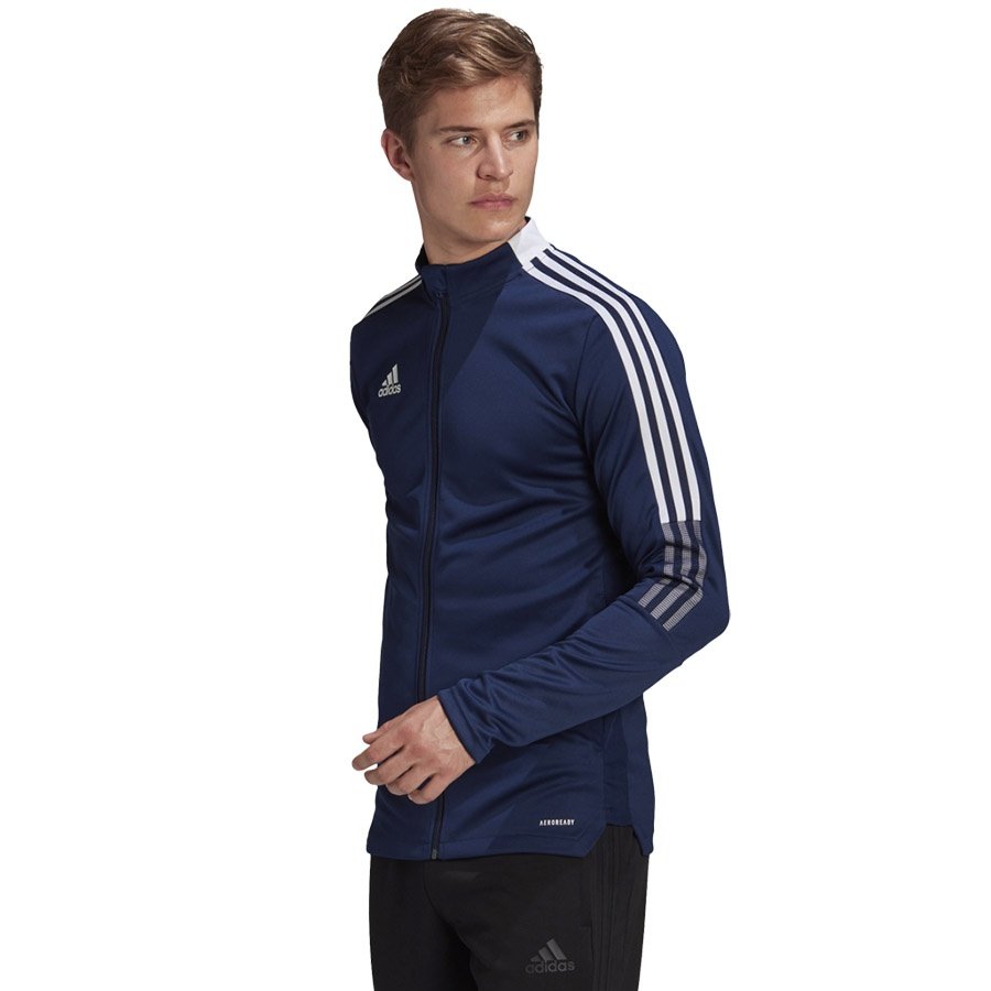 Adidas, Bluza sportowa męska, TIRO 21 Track Jacket GH4474, granatowy ...
