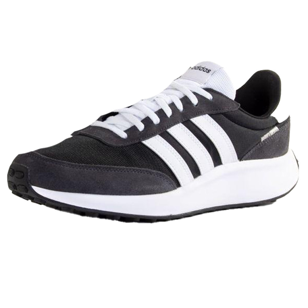 Adidas Męskie Buty Treningowe Run 70s 3 Stripes Suede (25 / Czarny ...