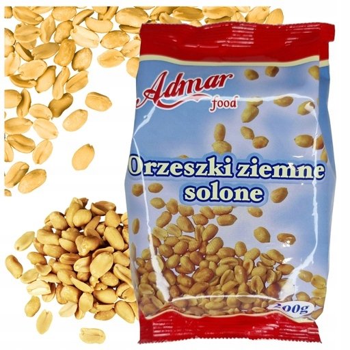 Admar Orzeszki Ziemne Solone Chrupiąca Klasyka W Najlepszym Wydaniu ...