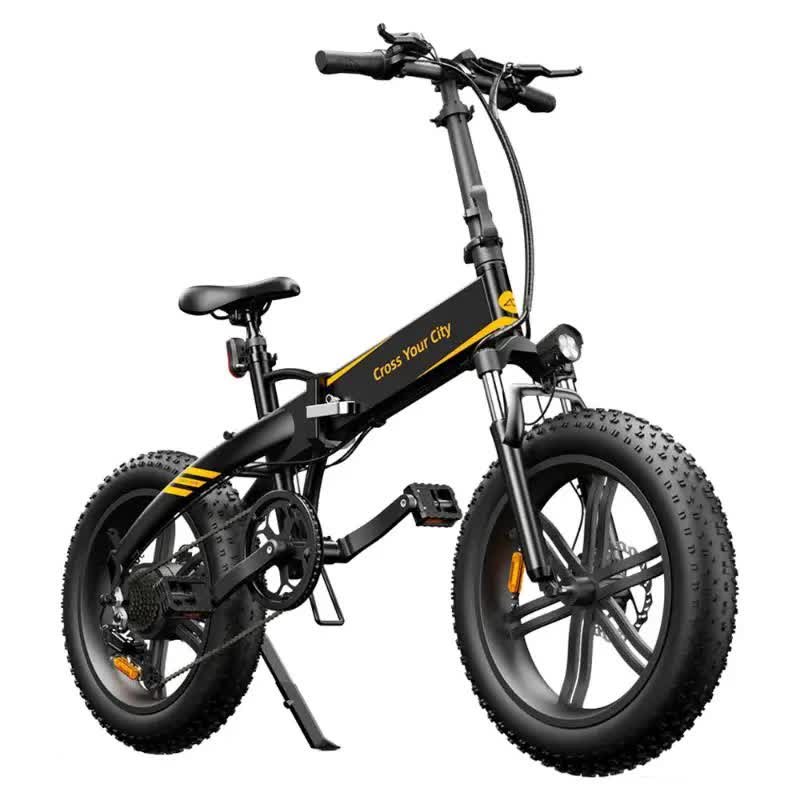 ADO, rower elektryczny A20F+ black, koła 20", terenowy, składany - ADO ...