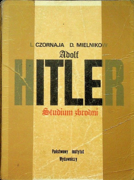 Adolf Hitler Studium zbrodni - W opisie | Książka w Empik