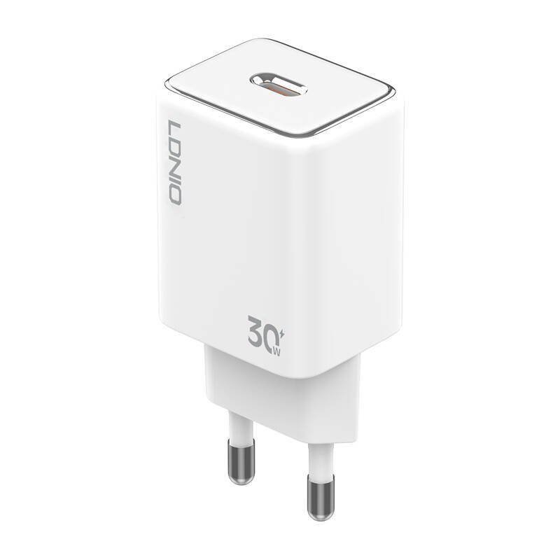 adowarka sieciowa 30W LDNIO A1508C USB-C + kabel USB-C - LDNIO | Sklep EMPIK.COM