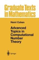 Advanced Topics in Computational Number Theory - Cohen Henri | Książka w Empik