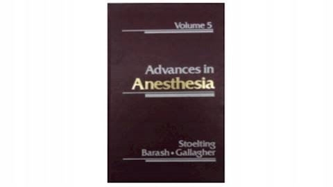 Advances in Anesthesia tom 5 - Opracowanie zbiorowe | Książka w Empik