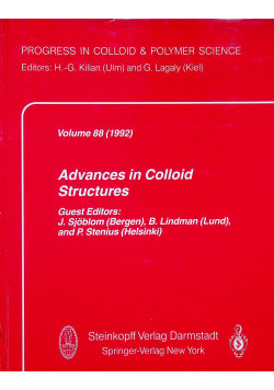 Advances in colloid structures volume 88 - Opracowanie zbiorowe ...