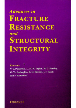 Advances in Fracture resistance and structural integrity - | Książka w Empik