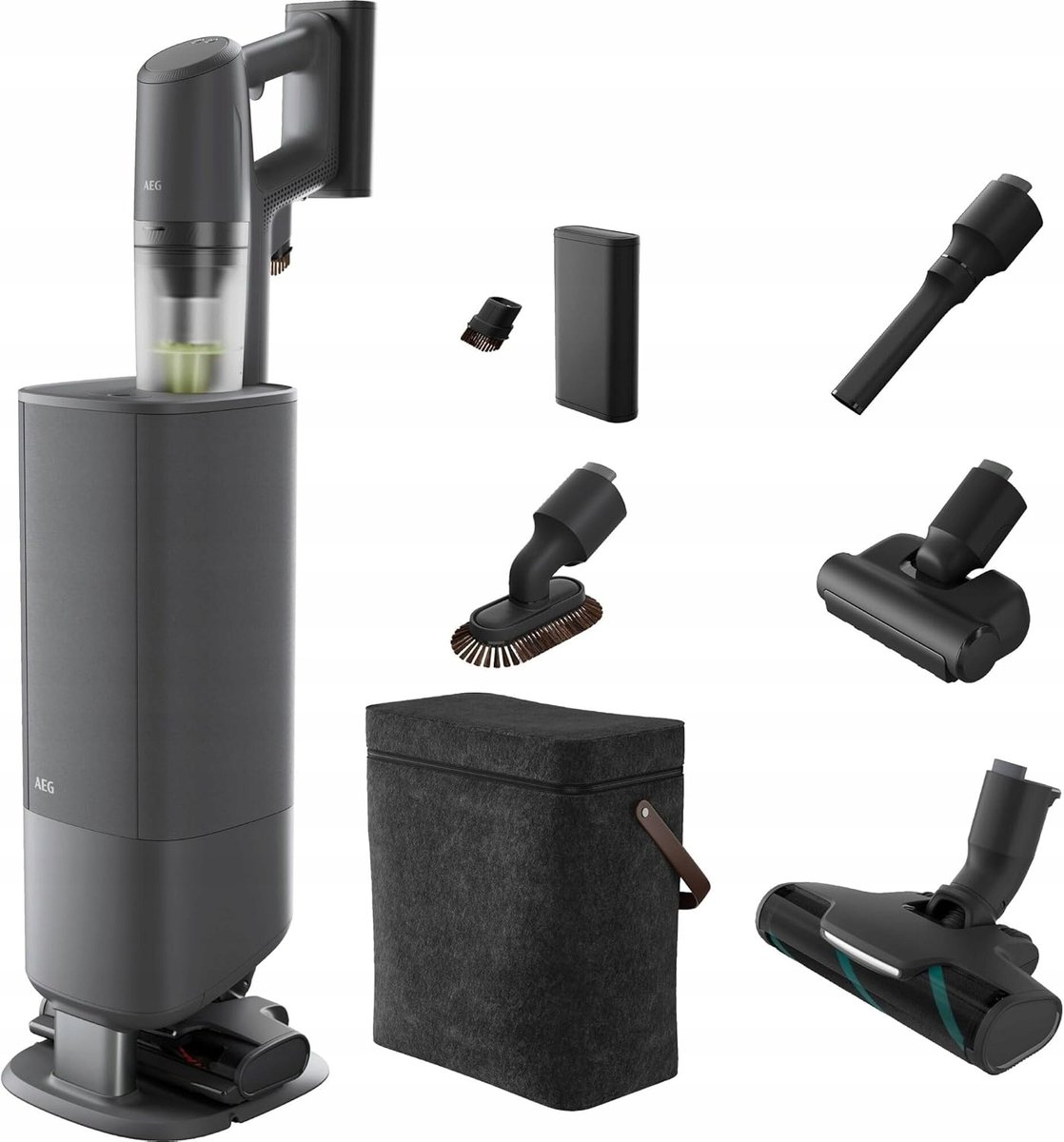 AEG ULTIMATE 8000 odkurzacz bezprzewodowy z automatyczną stacją 150W ...