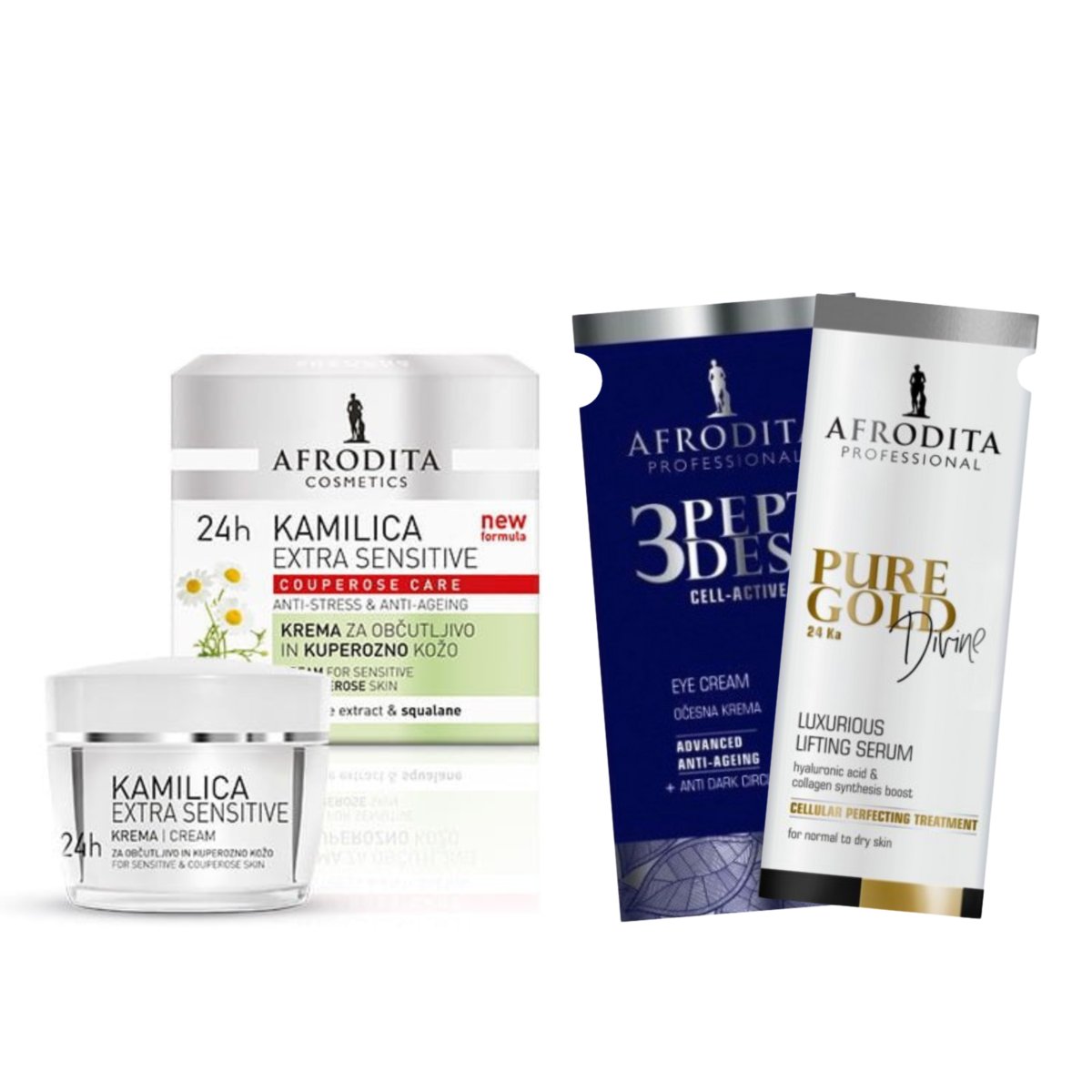 Afrodita Camomile Extra Sensitive 24h Krem Do Skóry Wrażliwej I ...