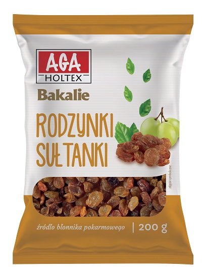 AGA HOLTEX Rodzynki sułtanki 200g - AGA-HOLTEX | Sklep EMPIK.COM