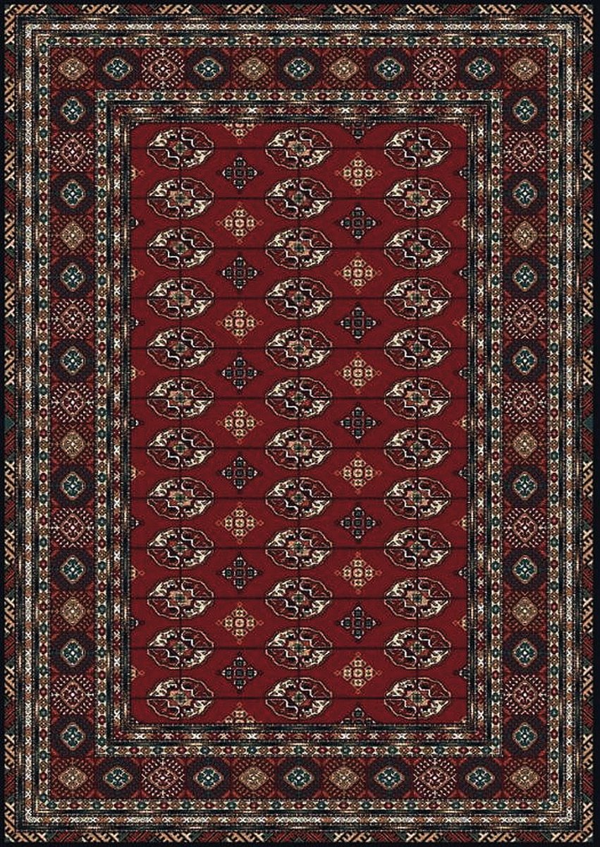 Agnella, Dywan wełniany Agnella Isfahan Buchara bordo, 133x180 cm ...