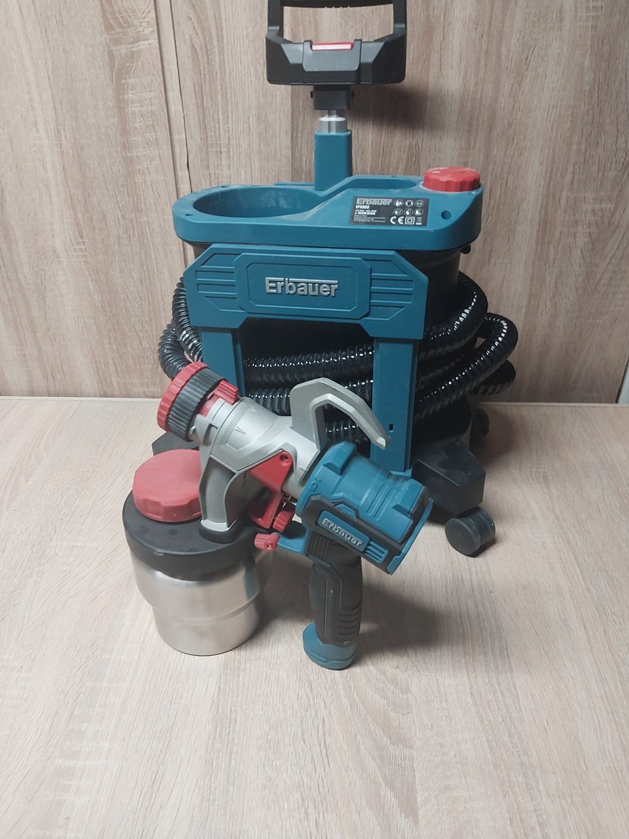 Agregat Malarski ERBAUER Pistolet malarski Erbauer 800 W EPS800 ...