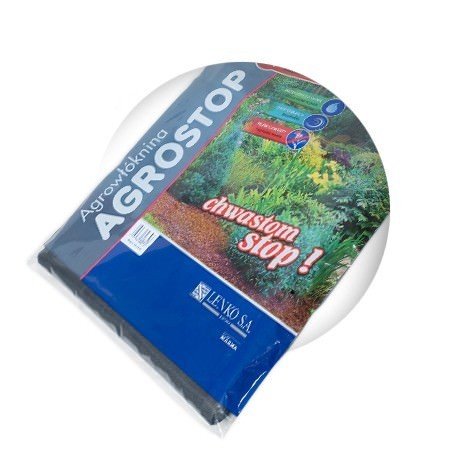 Agrowłóknina P50 1.6x5 m czarna AGROSTOP Lenko - LENKO | Sklep EMPIK.COM