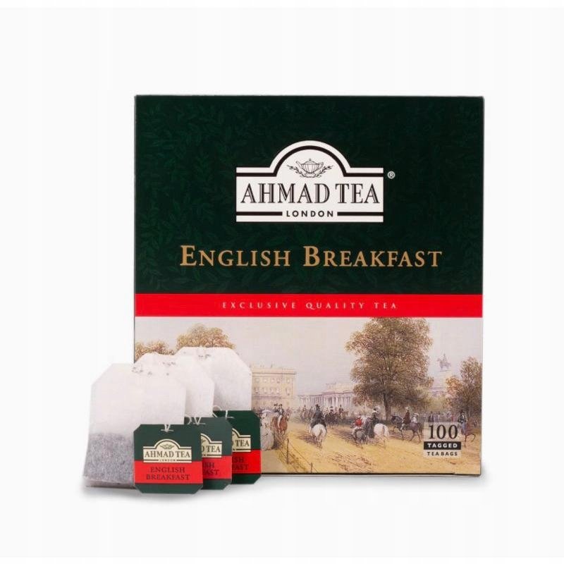 Ahmad tea English Breakfast 100 bags with pendants - Ahmad Tea | Sklep ...