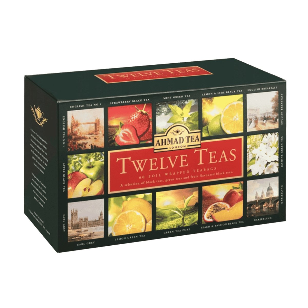 Ahmad Tea London Twelve tea set 60 envelopes - Ahmad Tea | Sklep EMPIK.COM