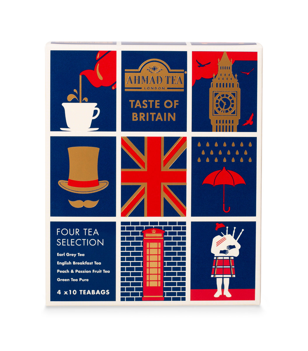 Ahmad Tea Taste of Britain 4x10tbx2g koperta alu - Inna marka | Sklep ...