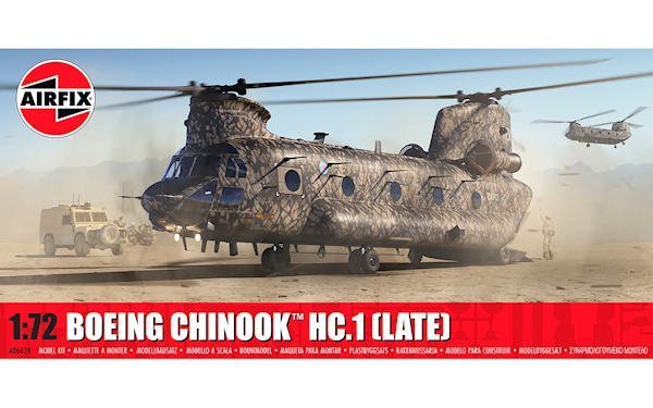 AIRFIX A06024 Boeing Chinook HC.1 (Late) - 1:72 - Airfix | Sklep EMPIK.COM