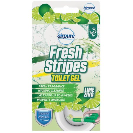 Airpure Fresh Stripes Toilet Gel Green 45Ml - Inny producent | Sklep ...