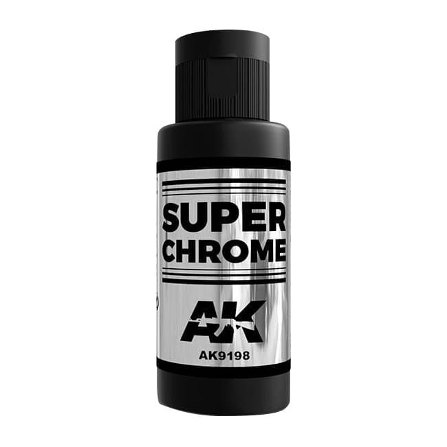 AK9198 Super Chrome, AK-Inteactive, 60ml - AK INTERACTIVE | Sklep EMPIK.COM