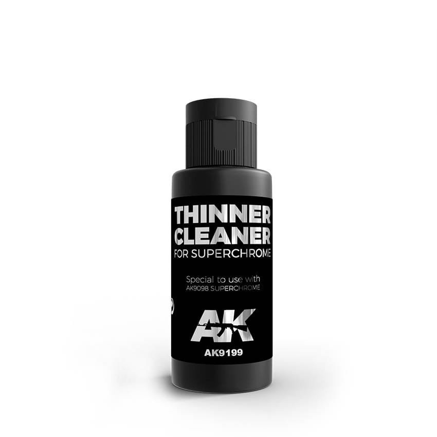 AK9199 Thinner Cleaner for Super Chrome, AK-Inteactive, 60ml - AK ...