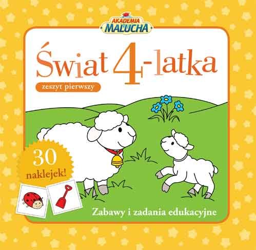 Akademia malucha. Świat 4-latka. Zeszyt 1 - Opracowanie zbiorowe ...