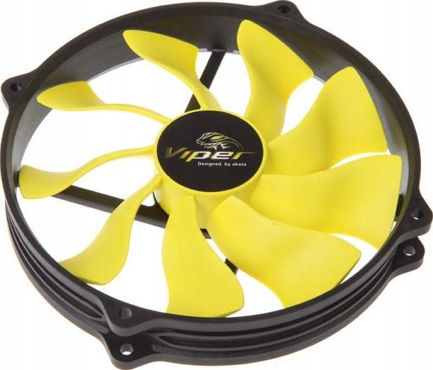 Akasa Viper R PWM - czarno żółty - Inna marka | Sklep EMPIK.COM