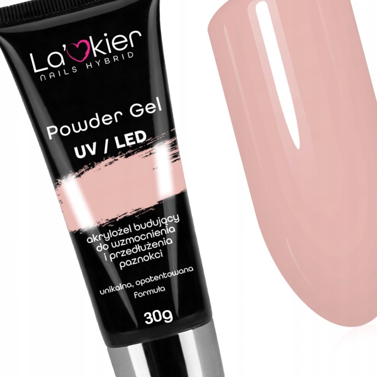 Akrylożel Powder Gel La'kier 30ml paznokcie NUDE | Sklep EMPIK.COM