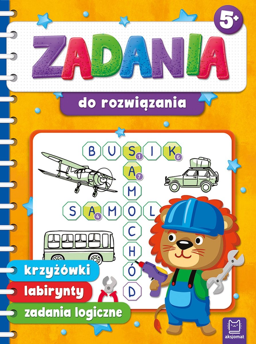 AKSJ 30430 zadania do rozwiązania. krzyżówki, labirynty, zadania ...