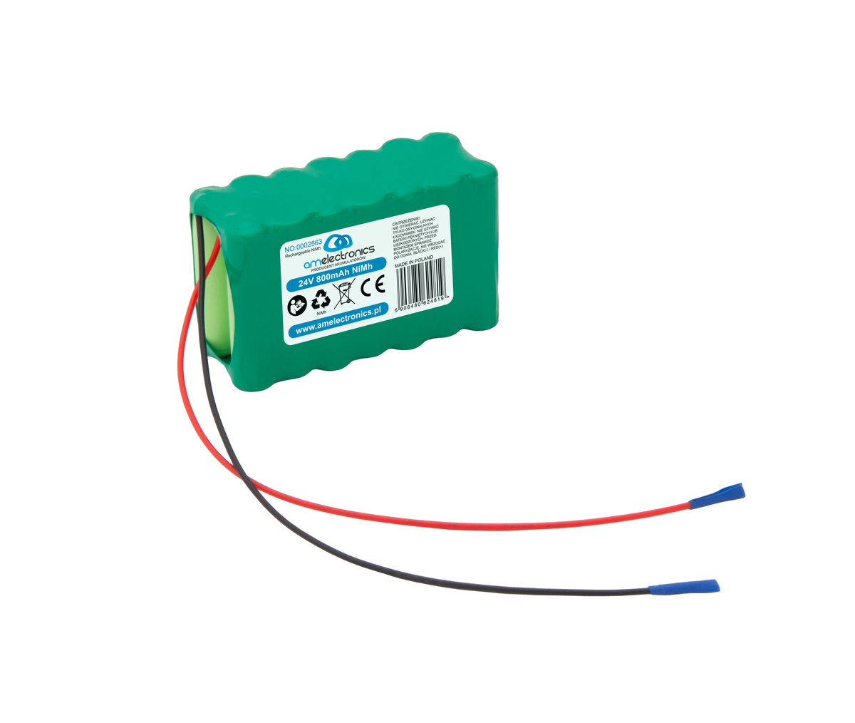 Akumulator 24V 800mAh Ni-Mh Ogniwa AAA (2563) - AM Electronics | Sklep ...