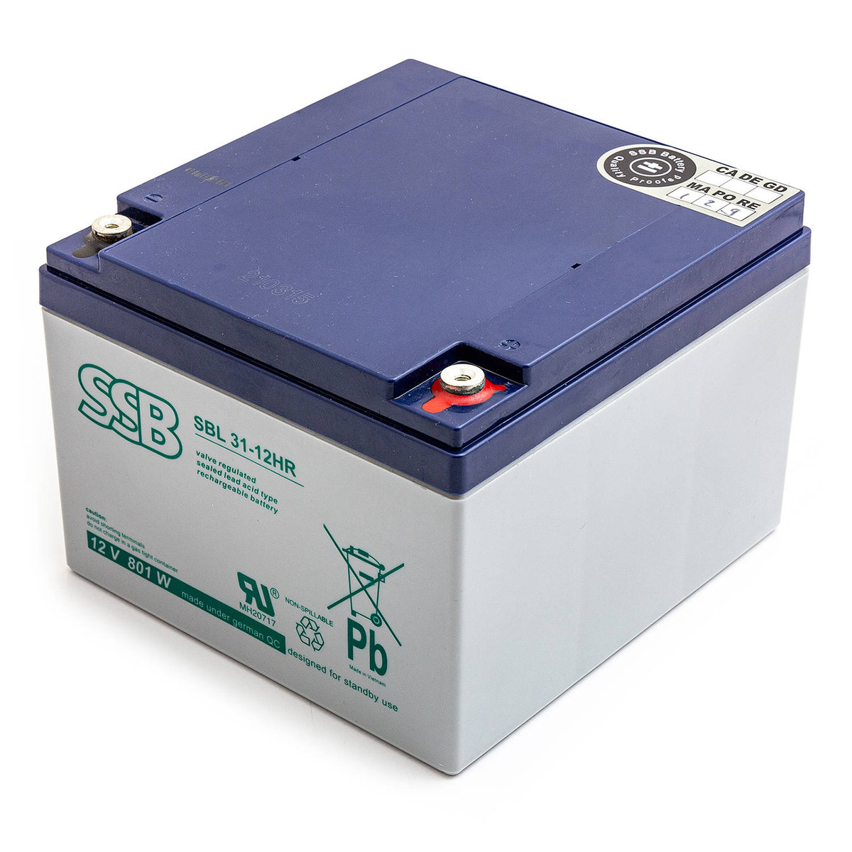 Akumulator AGM SBL31-12HR 12V 26Ah M5 Mocowy - Inna marka | Sklep EMPIK.COM