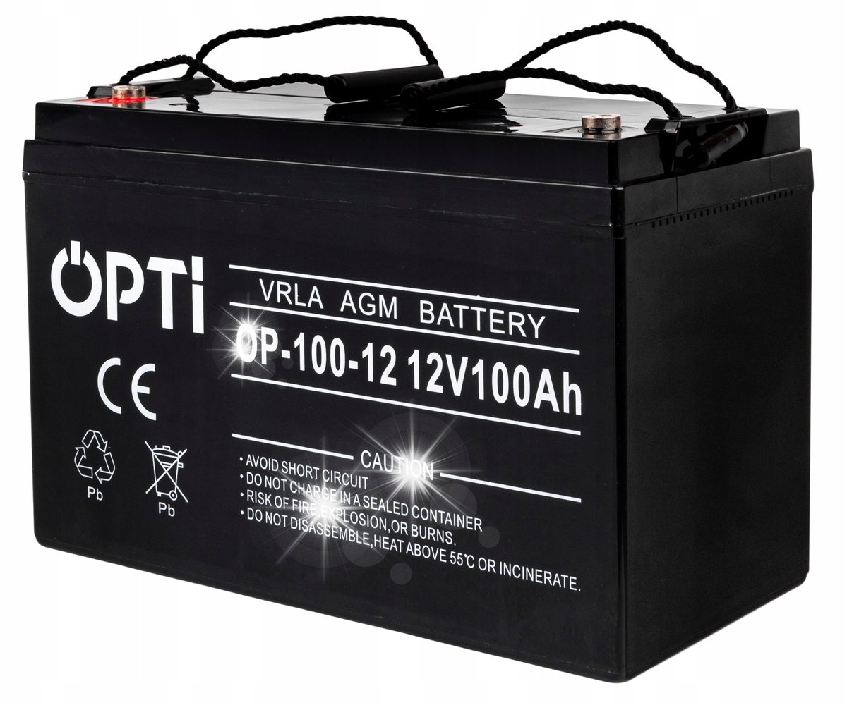 Akumulator PowerBat AGM 100Ah - Inna marka | Sklep EMPIK.COM